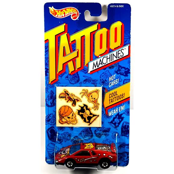Hot Wheels | Toys | 992 Hot Wheels Tattoo Machines Road Pirate 3489 New ...